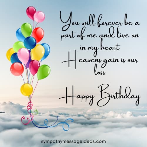 70 Happy Birthday In Heaven Quotes With Images Sympathy Card Messages 70 Happy Birthday In Heaven Quotes With Images Sympathy Card Messages