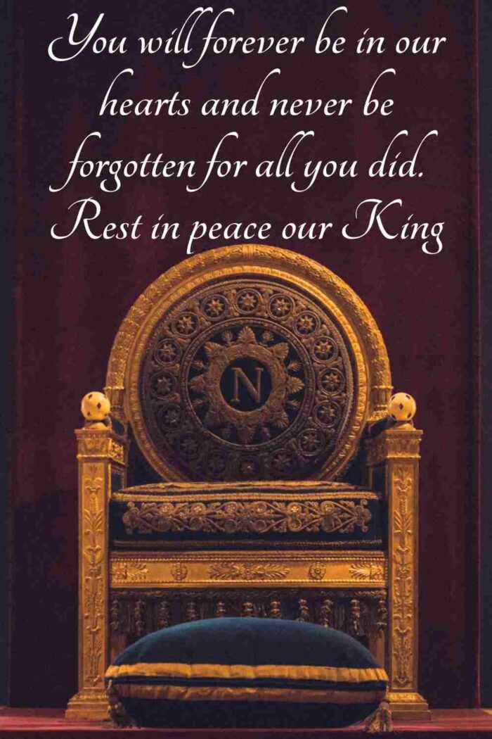 Condolence Messages for the Loss of a King or Queen - Sympathy Message ...