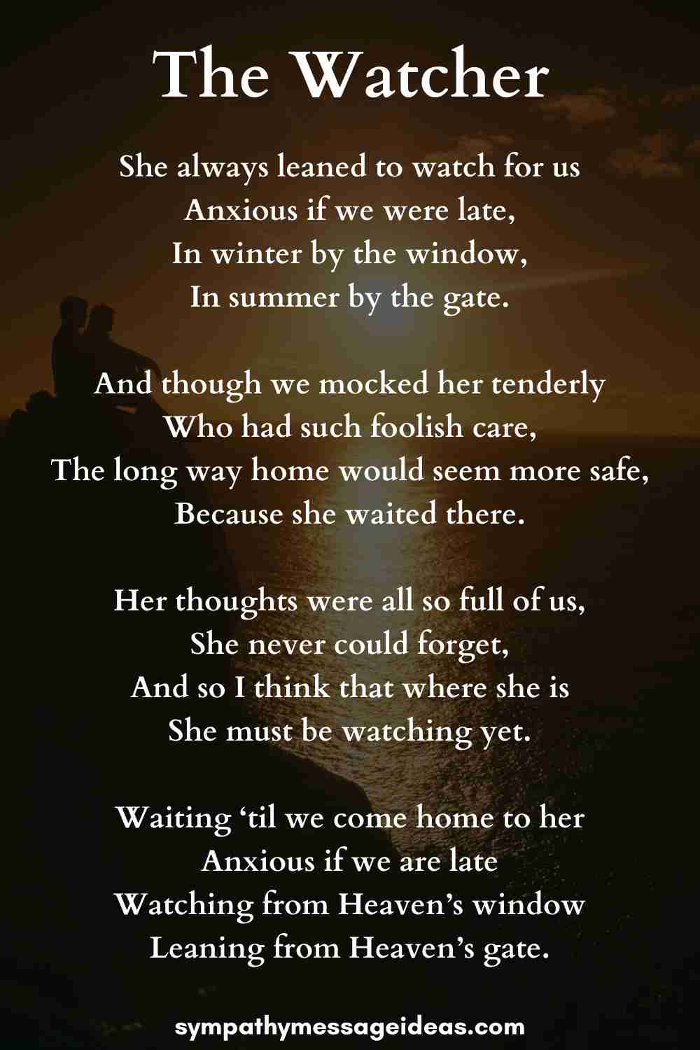 Funeral Poems For Grandma From Granddaughter Infoupdate