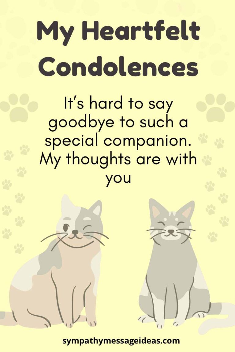 Loss of Pet Condolence Messages and Quotes - Sympathy Message Ideas