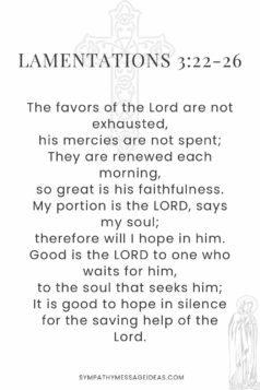 33 Catholic Funeral Readings - Sympathy Message Ideas