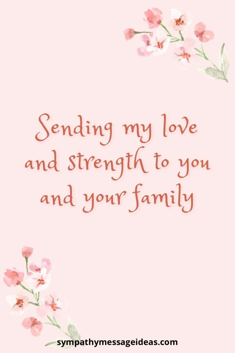 70+ Very Short and Simple Sympathy Messages - Sympathy Message Ideas