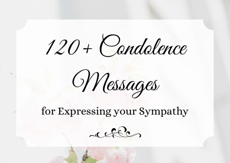 Home - Sympathy Message Ideas